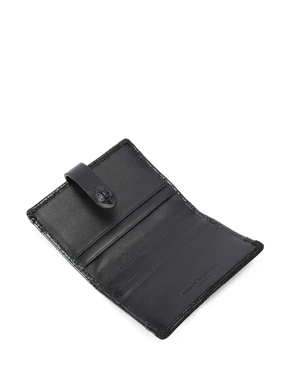 Kurt Geiger Quilted Eagle-plaque Card Holder