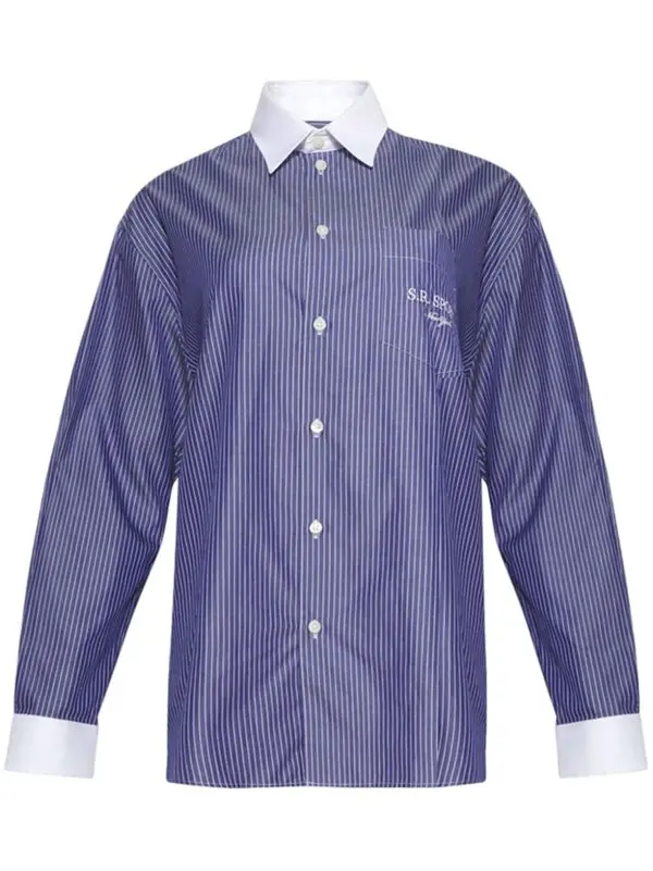 SPORTY & RICH Striped Shirt