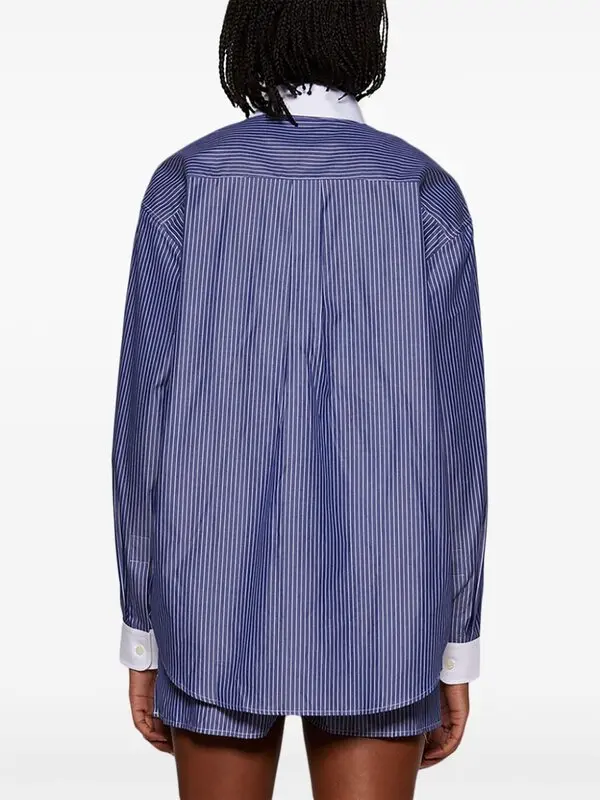 SPORTY & RICH Striped Shirt