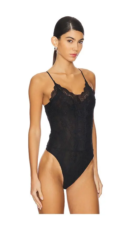 Allsaints Monica Lace Bodysuit In Black - 4% Off | Editorialist