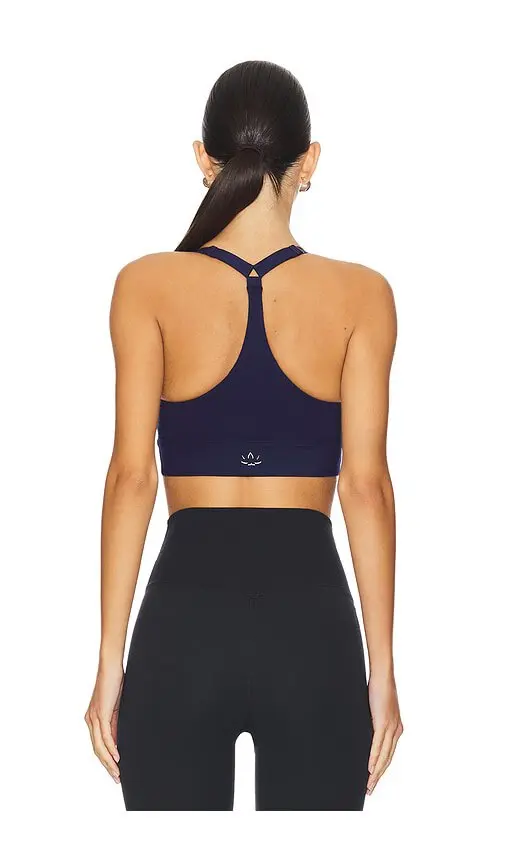 Beyond Yoga Power Beyond Strive Long Line Bra In Navy