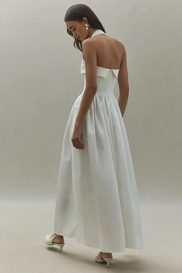 knee length dresses for ladies Elsa Maxi Dress - Ice Blue main image 0