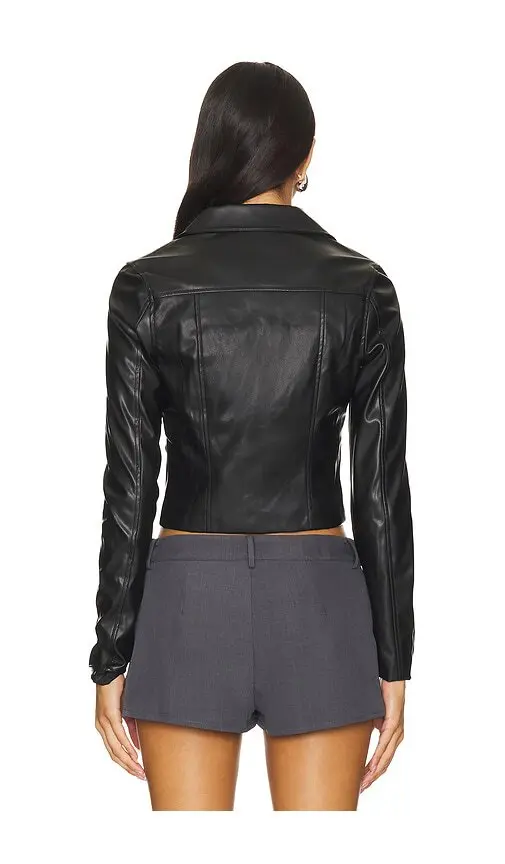 Superdown Haydenn Faux Leather Jacket