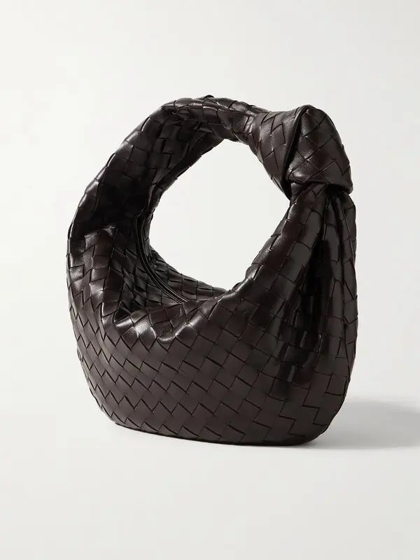 Bottega Veneta Jodie Small Intrecciato Leather Tote - Brown