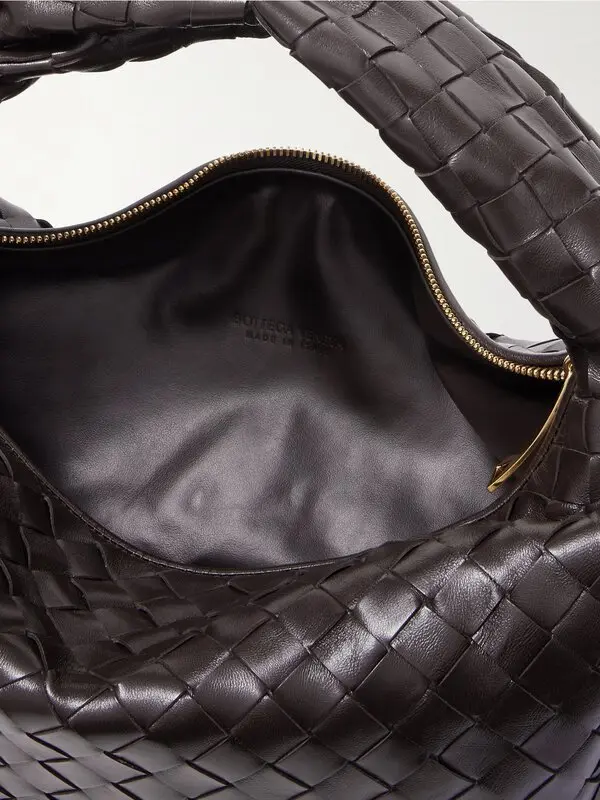 Bottega Veneta Jodie Small Intrecciato Leather Tote - Brown