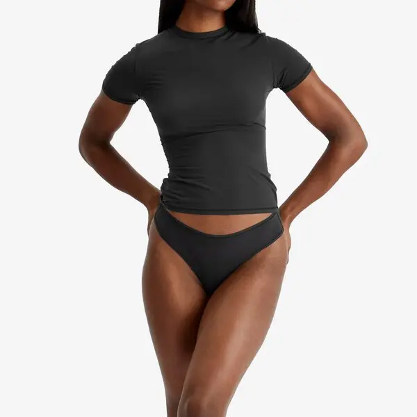 SKIMS Fits Everybody Thong - Onyx