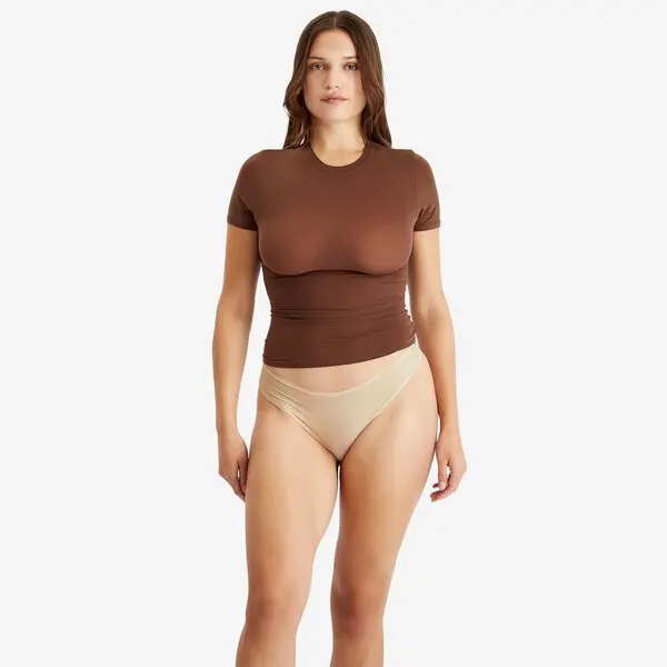 SKIMS Fits Everybody Thong - Sand