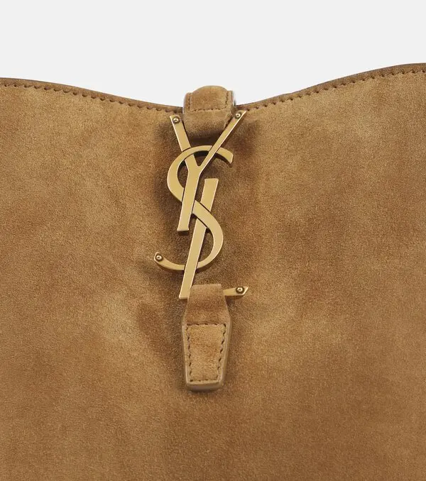 Saint Laurent Le 37 Small Bucket Bag - Beige