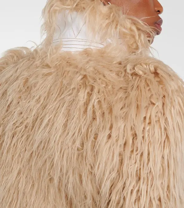 Dries Van Noten Faux Fur Jacket