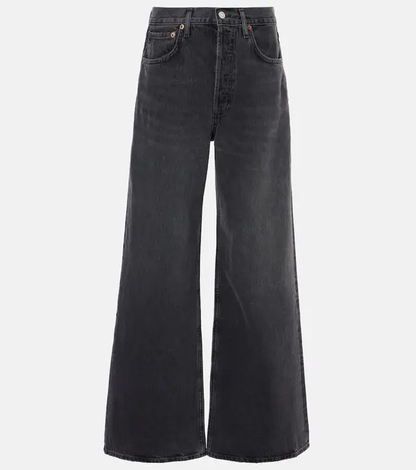 AGOLDE Dame Wide-leg Jeans