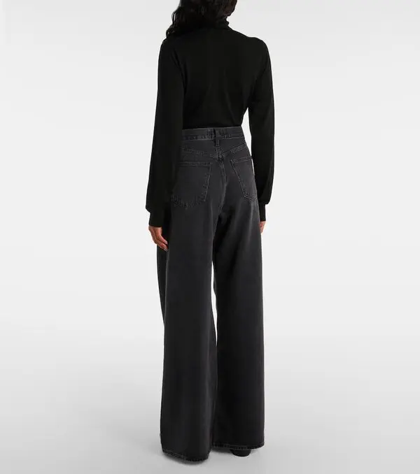 AGOLDE Dame Wide-leg Jeans