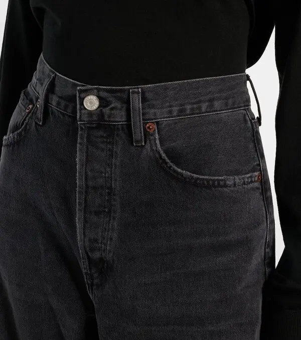 AGOLDE Dame Wide-leg Jeans