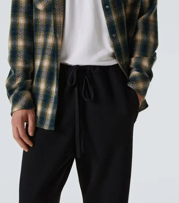GOD'S TRUE CASHMERE Knitted Cashmere Straight Pants