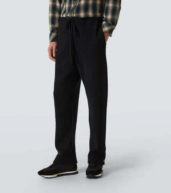 GOD'S TRUE CASHMERE Knitted Cashmere Straight Pants