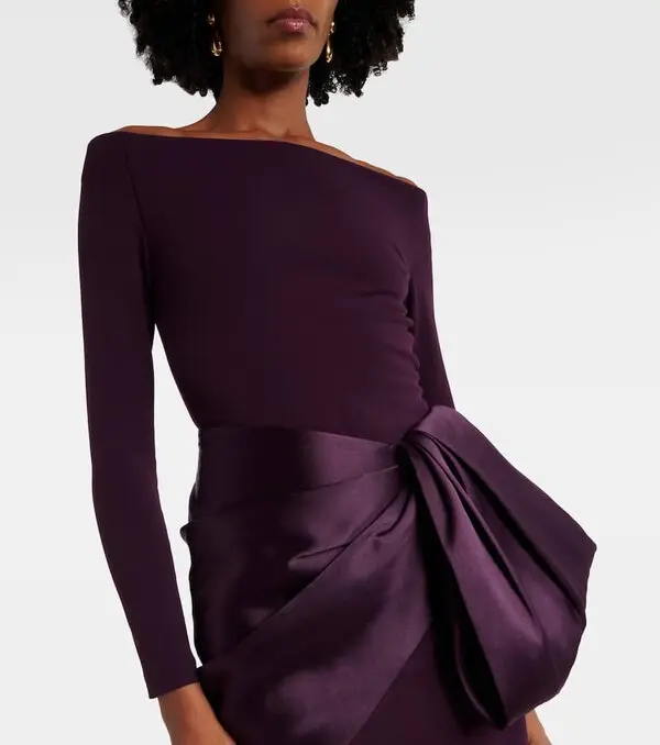 Solace London Kori Off-shoulder Gown