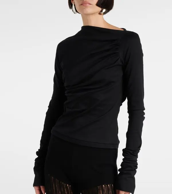DIDU Gathered Cotton Top
