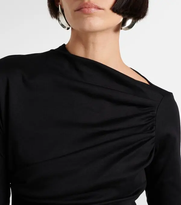 DIDU Gathered Cotton Top