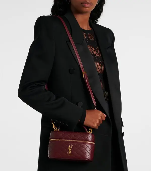 Saint Laurent Gaby Vanity Bag - Red