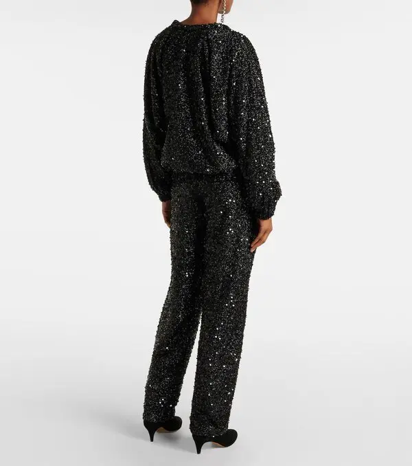 Isabel Marant Étoile Dabia Sequined Top