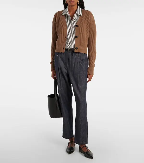 Max Mara Estri Wool And Cashmere Cardigan