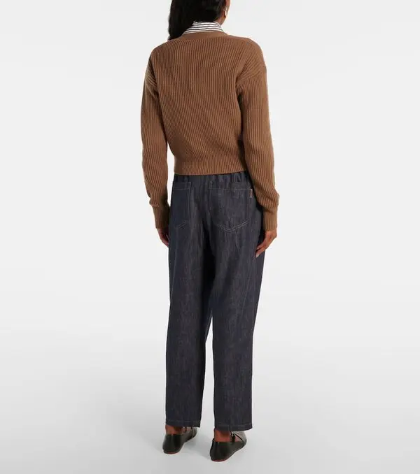 Max Mara Estri Wool And Cashmere Cardigan