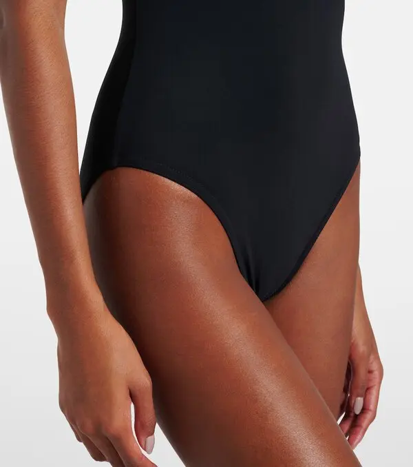 KARLA COLLETTO Willow Ruffled One Piece Swimsuit - Black