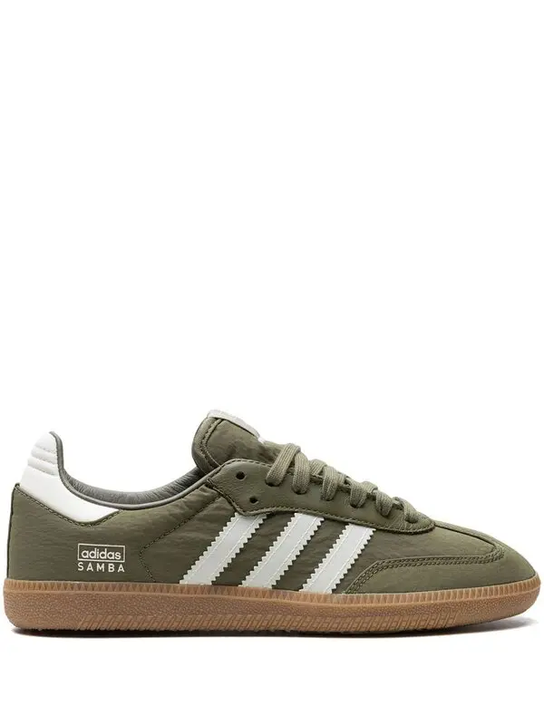 Adidas Samba Reflective Pack Focused Olive Sneakers