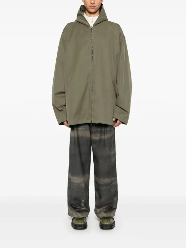Balenciaga Hooded Zip-up Jacket