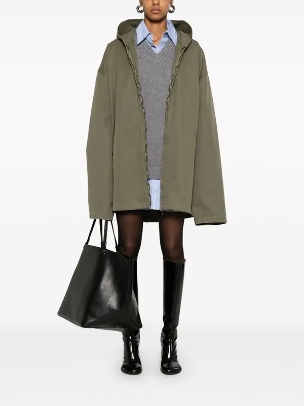 Balenciaga Hooded Zip-up Jacket
