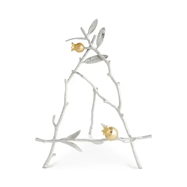 Michael Aram Pomegranate Silver & Gold Easel Frame - No Color