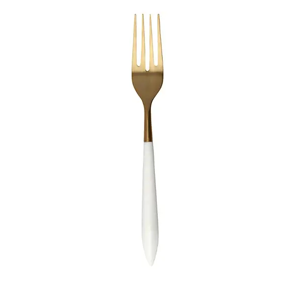 VIETRI Ares Oro And White Serving Fork