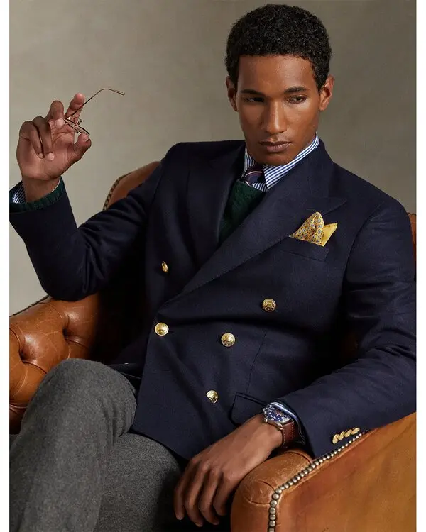 Polo Ralph Lauren Tailored Wool Flannel Blazer
