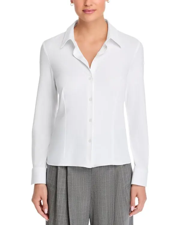 Hugo Boss Birdie Tuesday Stretch Shirt In White - 70% Off | Editorialist