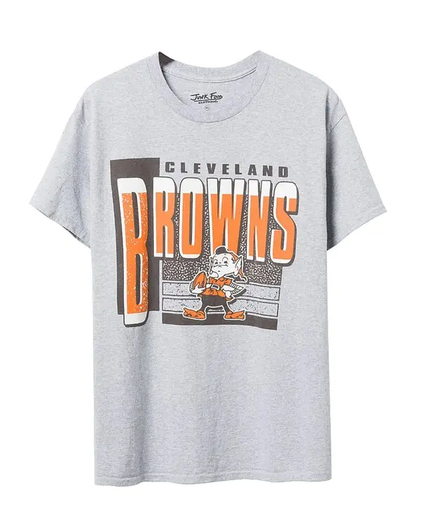 Junk Food Clothing Nfl Cleveland Browns Complete Tee - Heather Gray