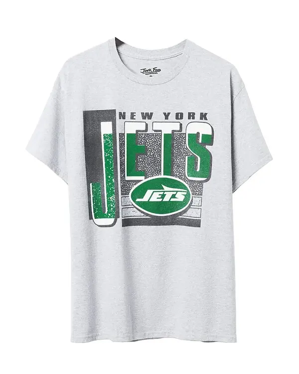 Junk Food Clothing Nfl New York Jets Complete Tee - Heather Gray