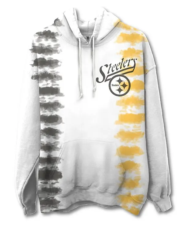 Junk Food Clothing Nfl Pittsburgh Steelers Hoodie - Tie Dye