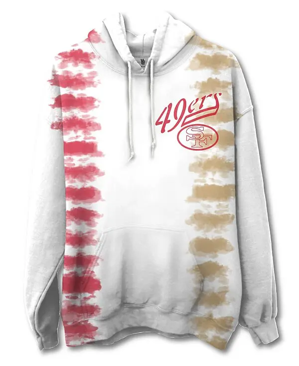 Junk Food Clothing Nfl San Francisco 49ers Stitch Hoodie - Tie Dye