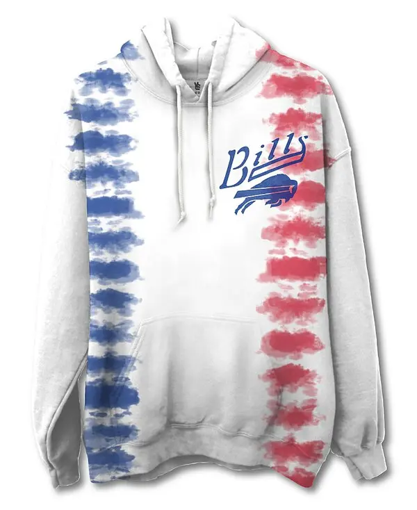 Junk Food Clothing Nfl Buffalo Bills Hoodie - Tie Dye