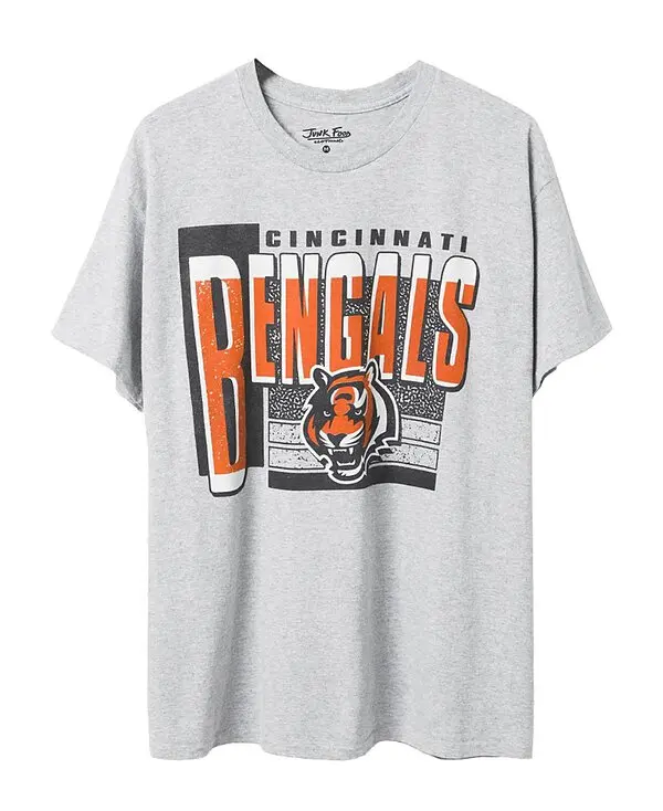 Junk Food Clothing Nfl Cincinnati Bengals Complete Tee - Heather Gray