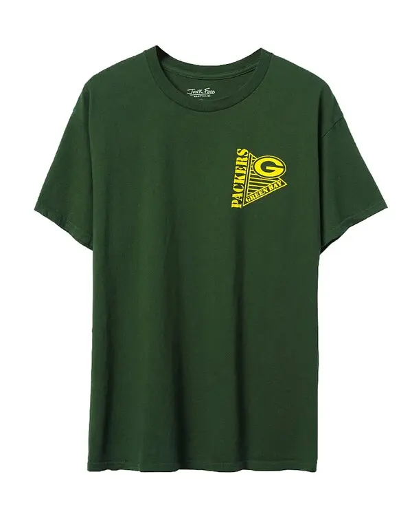 Junk Food Clothing Nfl Green Bay Packers Drive Tee - Hunter