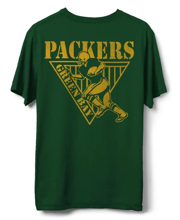 Junk Food Clothing Nfl Green Bay Packers Drive Tee - Hunter | Editorialist