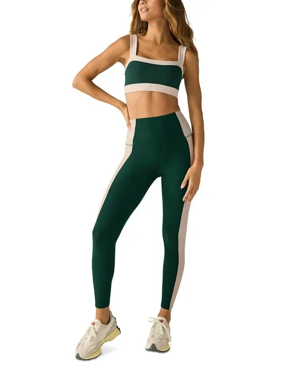 Beyond Yoga Spacedye Horizon Colorblocked Sports Bra