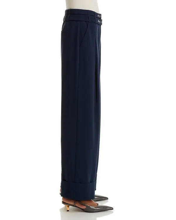 Cinq À Sept Cortina Wide Leg Pants - Navy