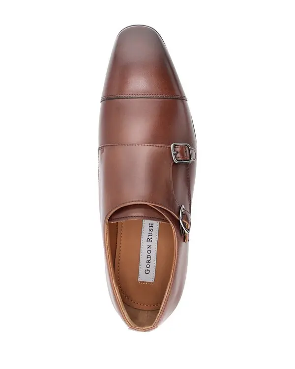 Gordon Rush Brayden Double Buckle Monk Strap Cap Toe Dress 
