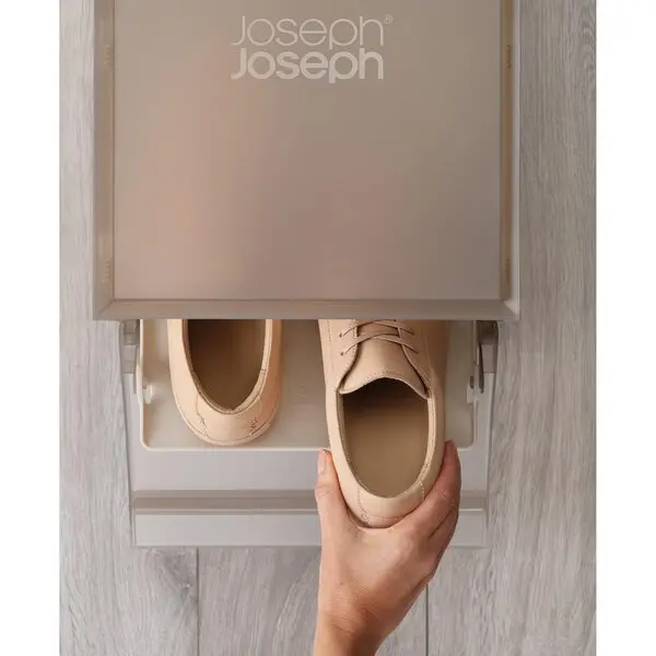 JOSEPH JOSEPH Shoecase Premium Shoe Storage Box, 6 Pack