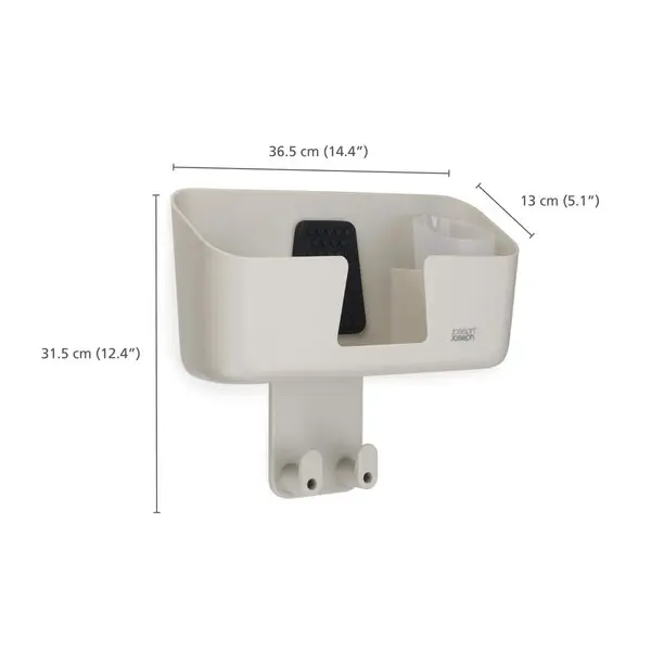 JOSEPH JOSEPH Ironhub Wall Mounted Iron Storage Caddy With Ironing Board Hook