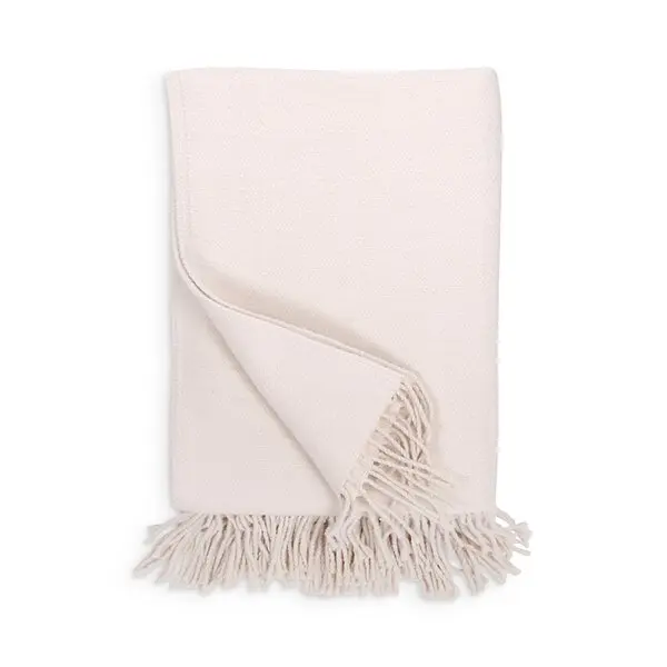 POM POM AT HOME Billie Throw, 50 X 70 - Ivory