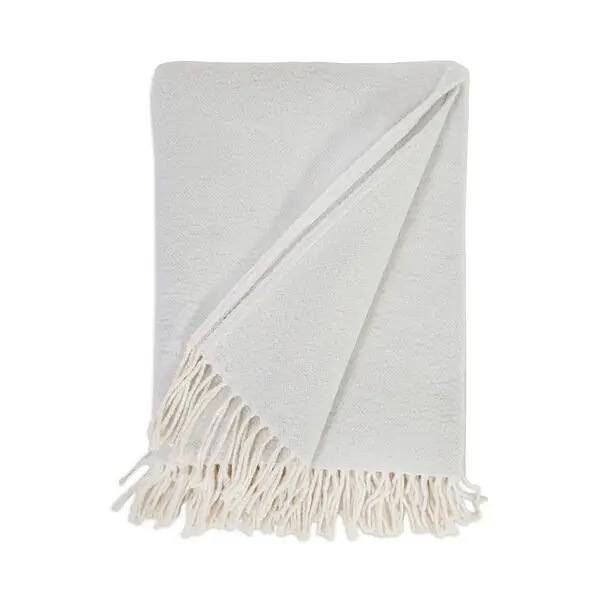 POM POM AT HOME Billie Throw, 50 X 70 - Light Grey