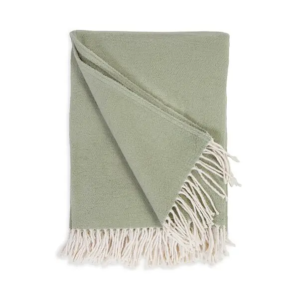 POM POM AT HOME Billie Throw, 50 X 70 - Sage