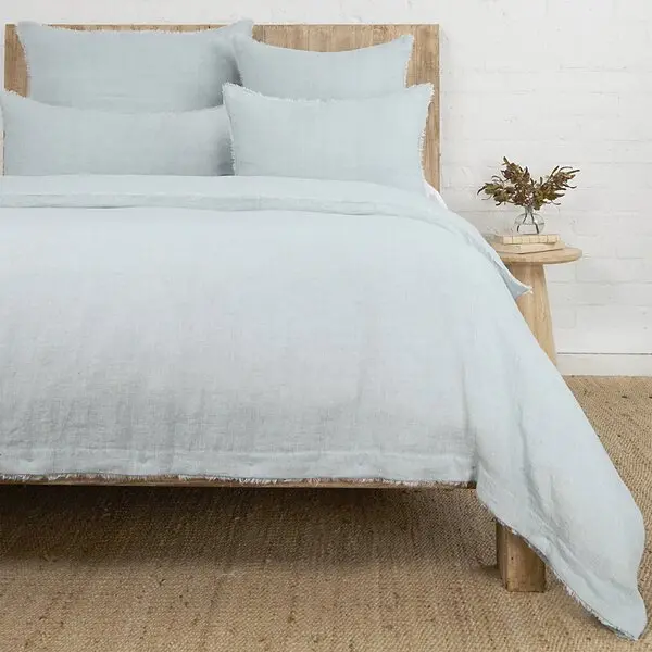 POM POM AT HOME Hunter Duvet Cover King - Blue